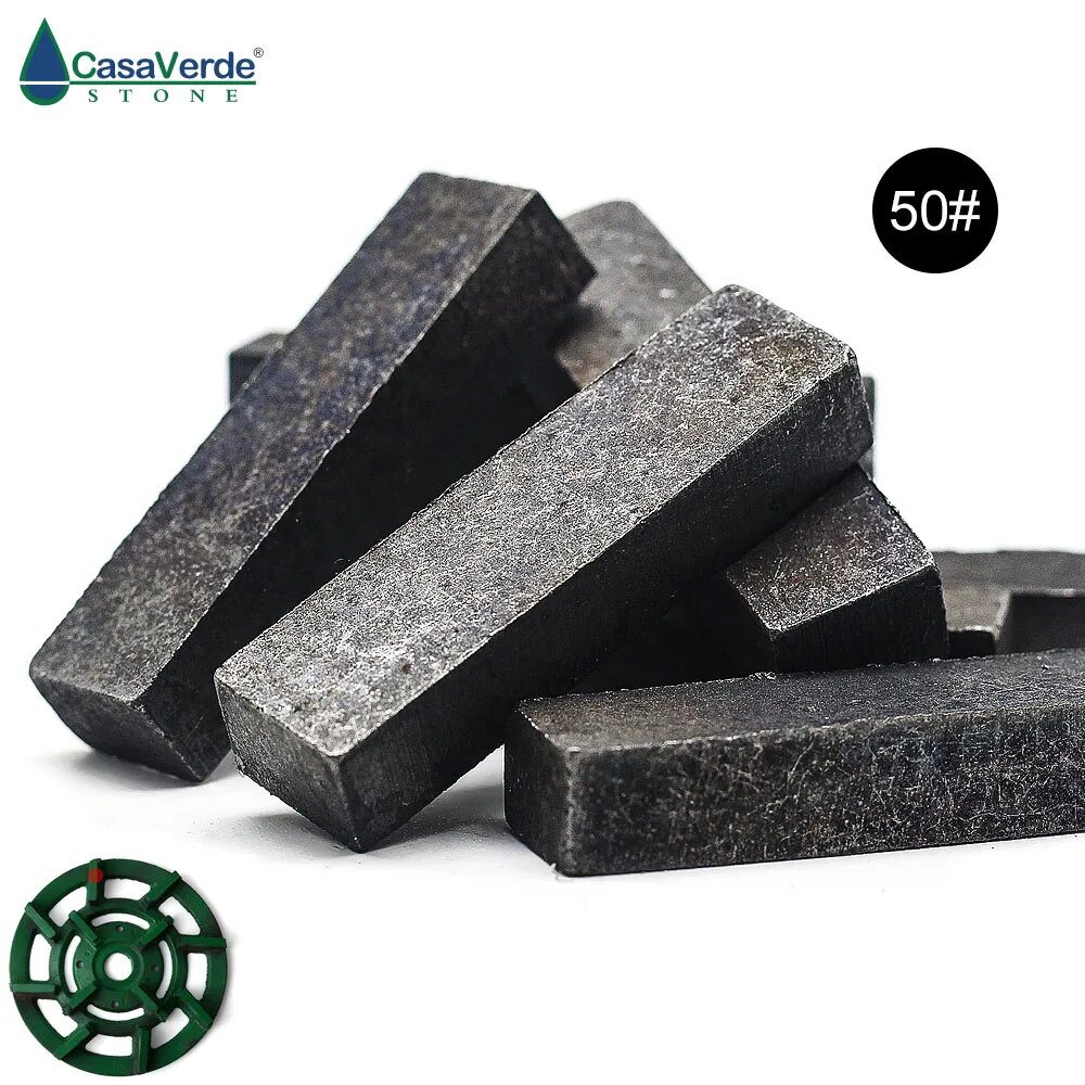 Алмазные сегменты Casaverde 50 grit для шлифовки гранита 12 шт.