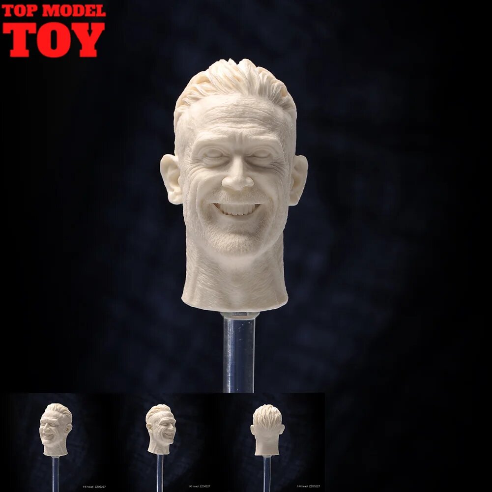 Голова 1/6 MAK, неокрашенная, Style 5