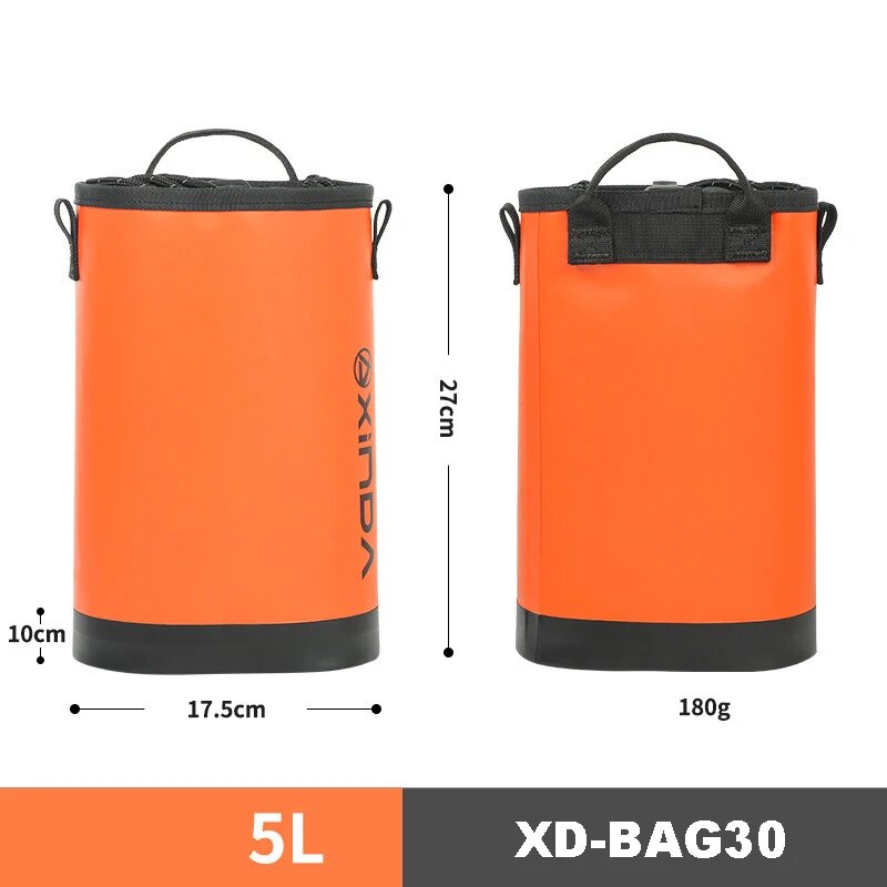 Водонепроницаемый мешок Xinda 5L оранжевый XD-BAG30