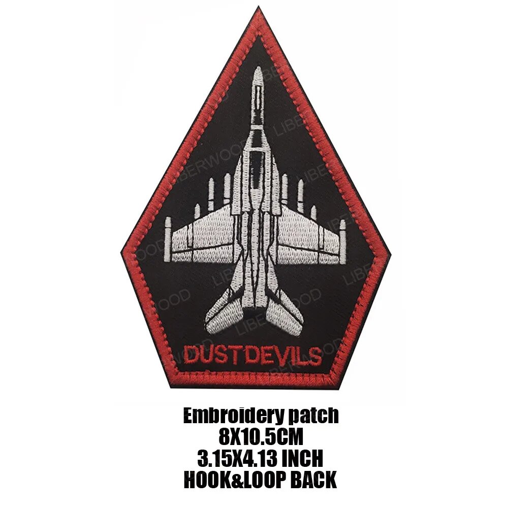 LIBERWOOD Top Gun Flight Test MAVERICK Патч для одежды 3