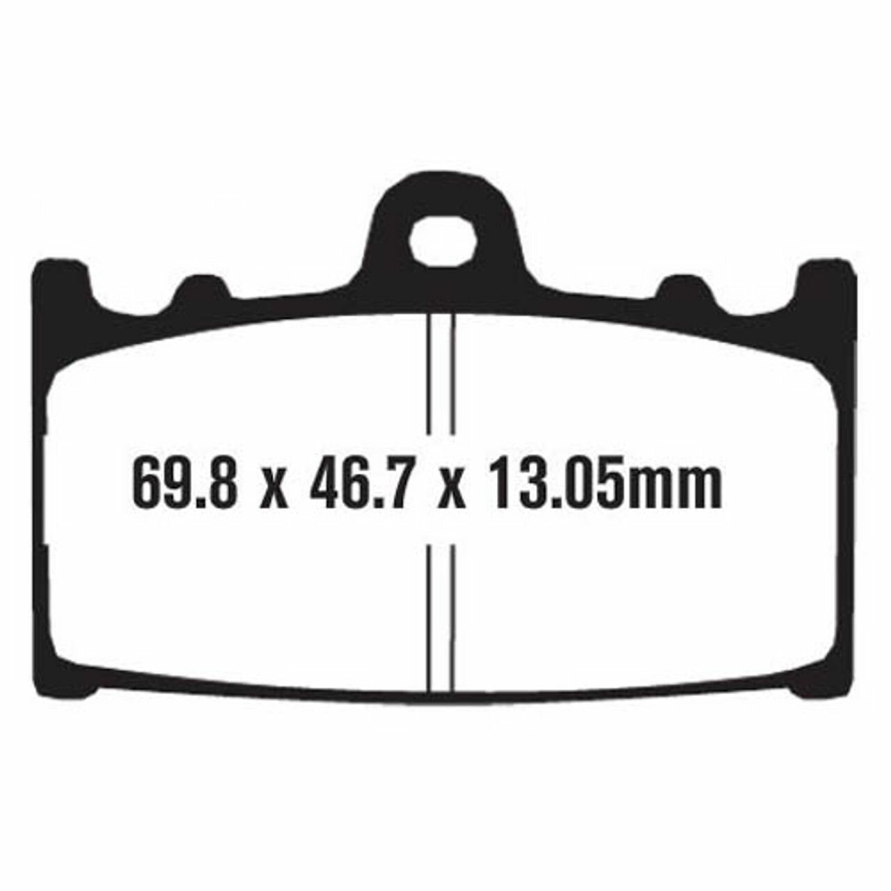 Тормозные колодки AHL FA366-S