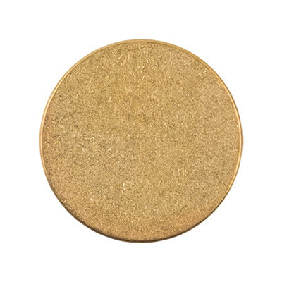 "ELVAS" Заготовки для чеканки MBST-05 в пакете с картонным еврослотом 5 шт круг 2.5 см