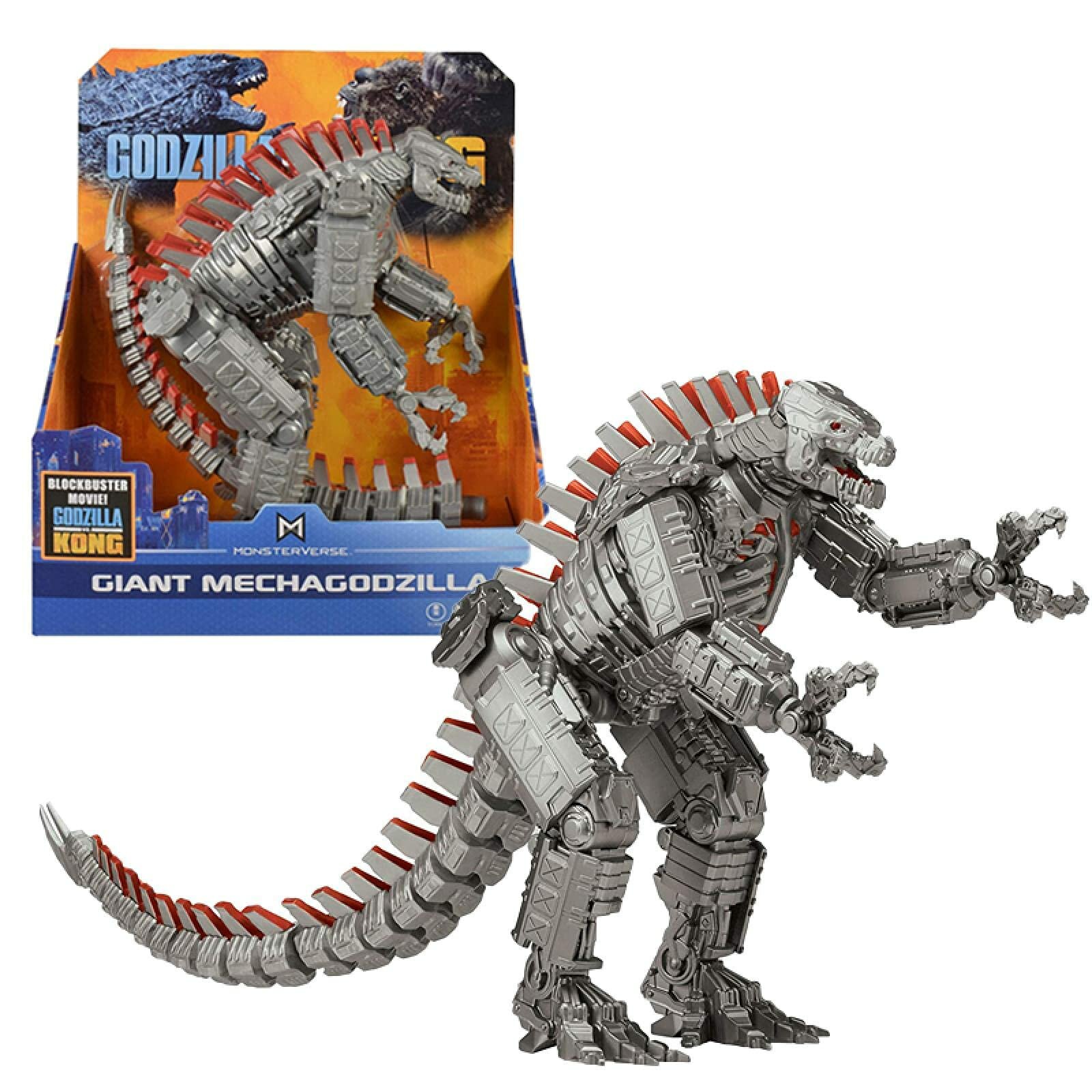 Playmates Toys Godzilla vs Kong monsterverse / 11-дюймовая фигурка гигантского Мехагодзиллы , Годзилла против Конга