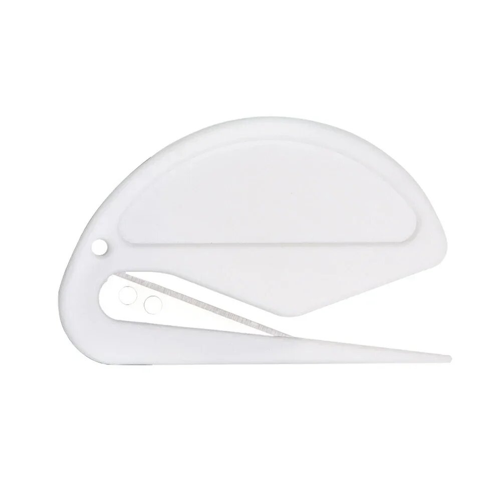 Мини-открывалка для писем пластиковая White