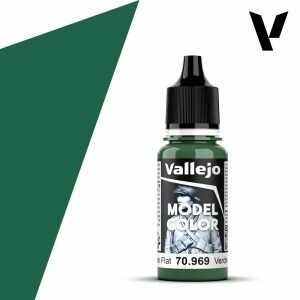 Краска 70969 Vallejo Серии Model Color Park Green Flat (Парковая Зеленая Квартира) 18ml