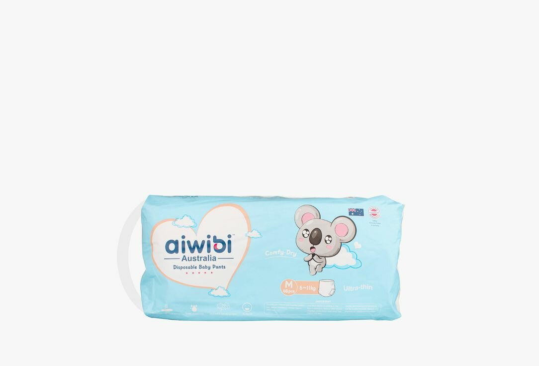 Подгузники-трусики AIWIBI AUSTRALIA (M) 6-11kg