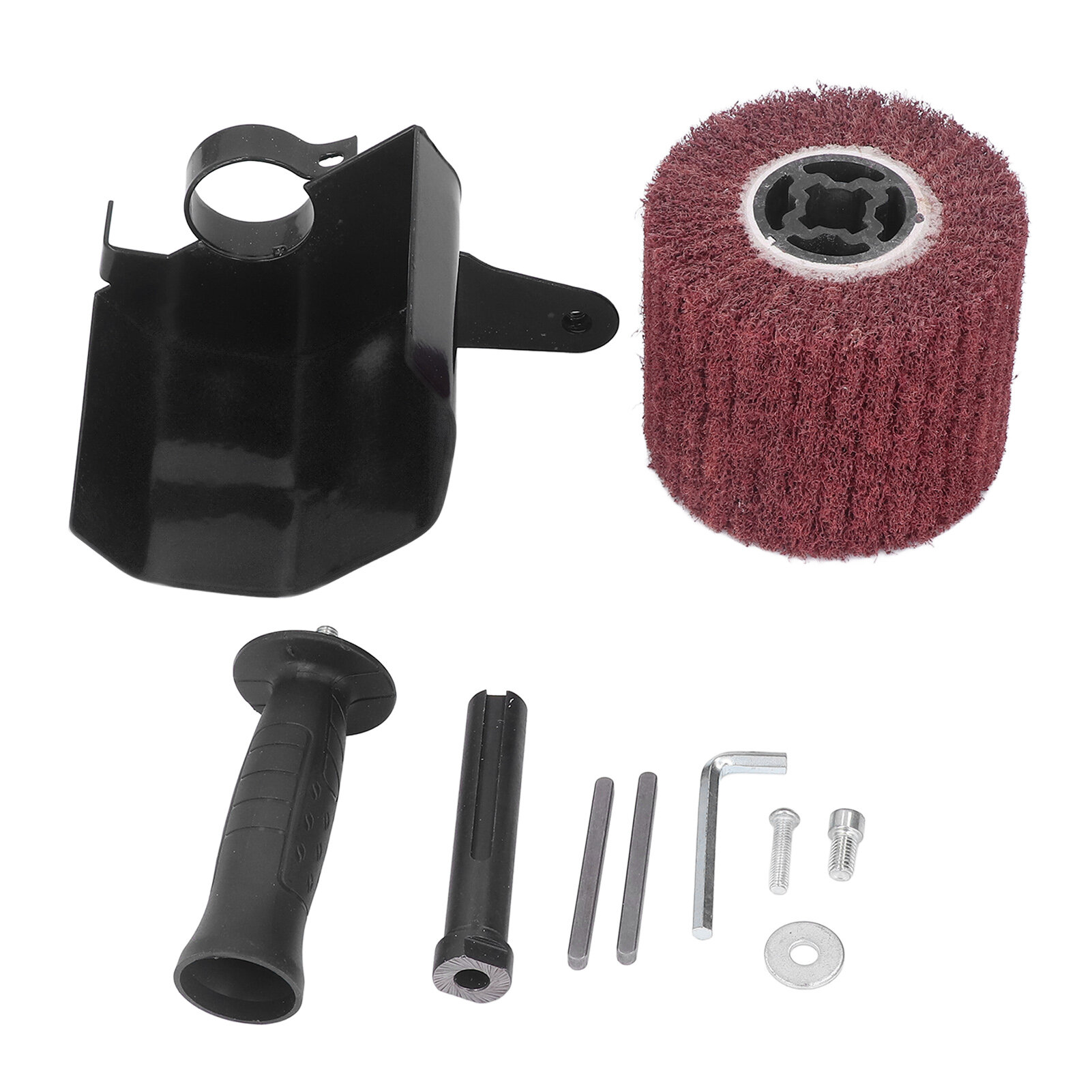 Комплект для полировки и шлифовки с угловой шлифовальной машиной, насадка для шлифовки дерева и металла M10