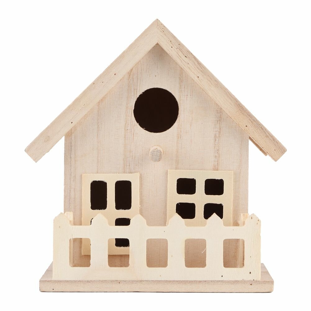 Уличный деревянный птичий домик подвесной гнездовой ящик для попугаев