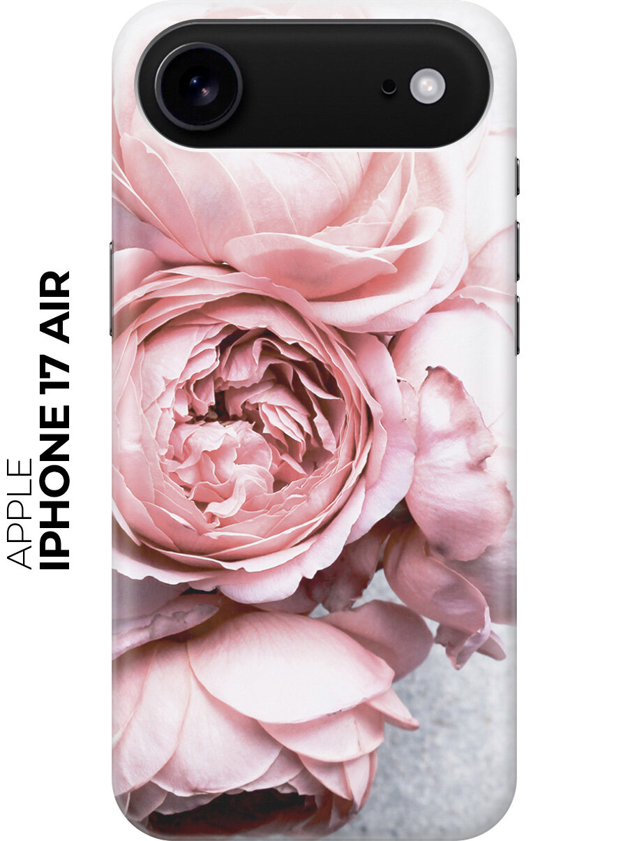Силиконовый чехол на Apple iPhone 17 Air с принтом "Нежность"