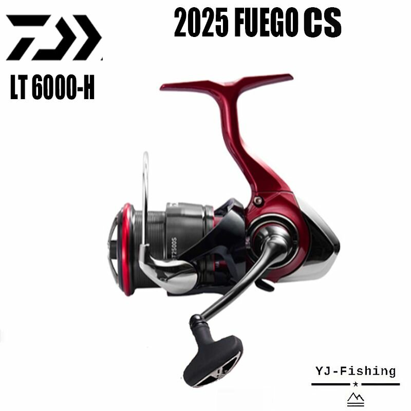 DAIWA 2025 FUEGO CS LT 6000-H Прялка Рыболовное колесо Рыболовные снасти