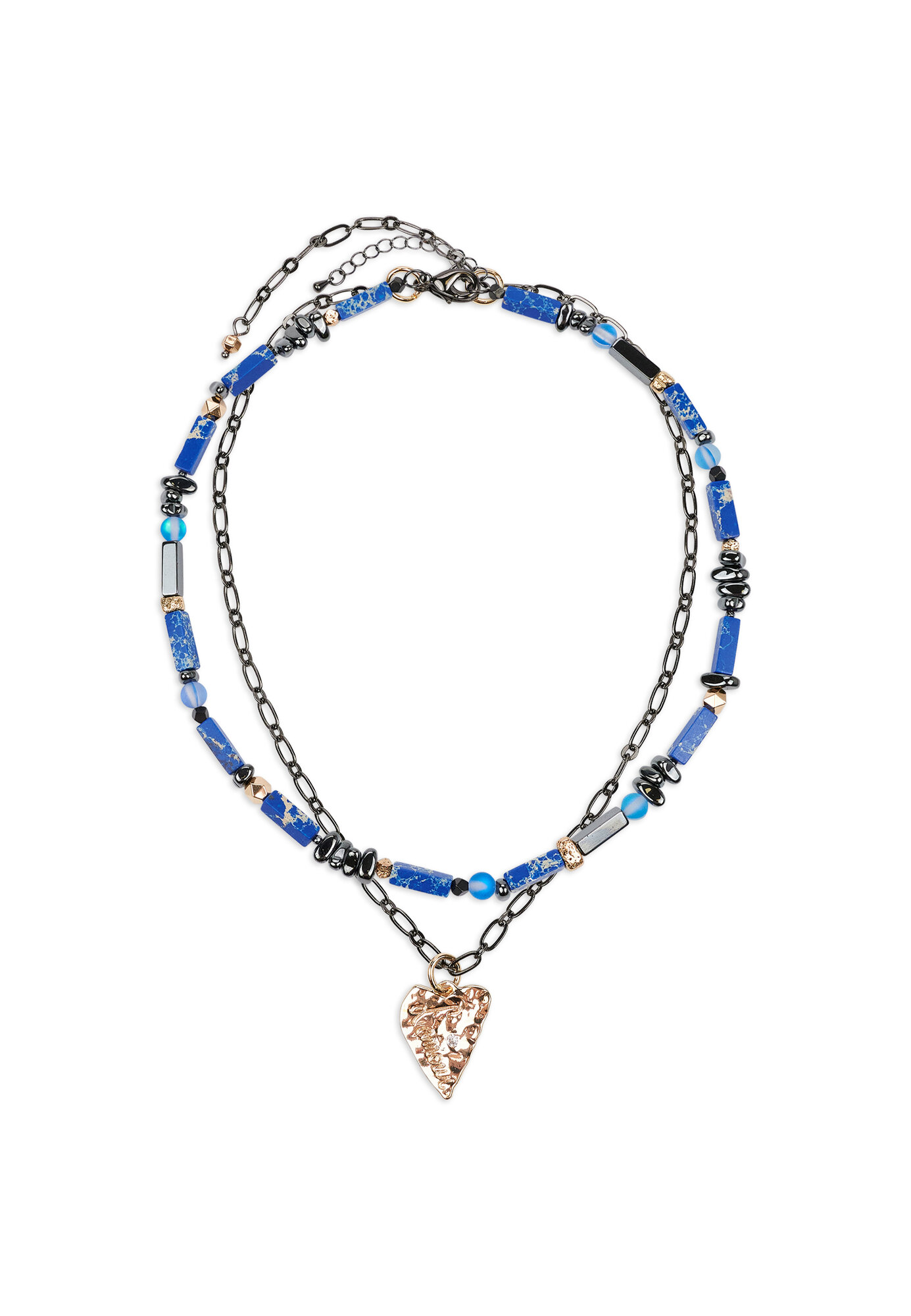 Чокер, циркон, варисцит, гематит