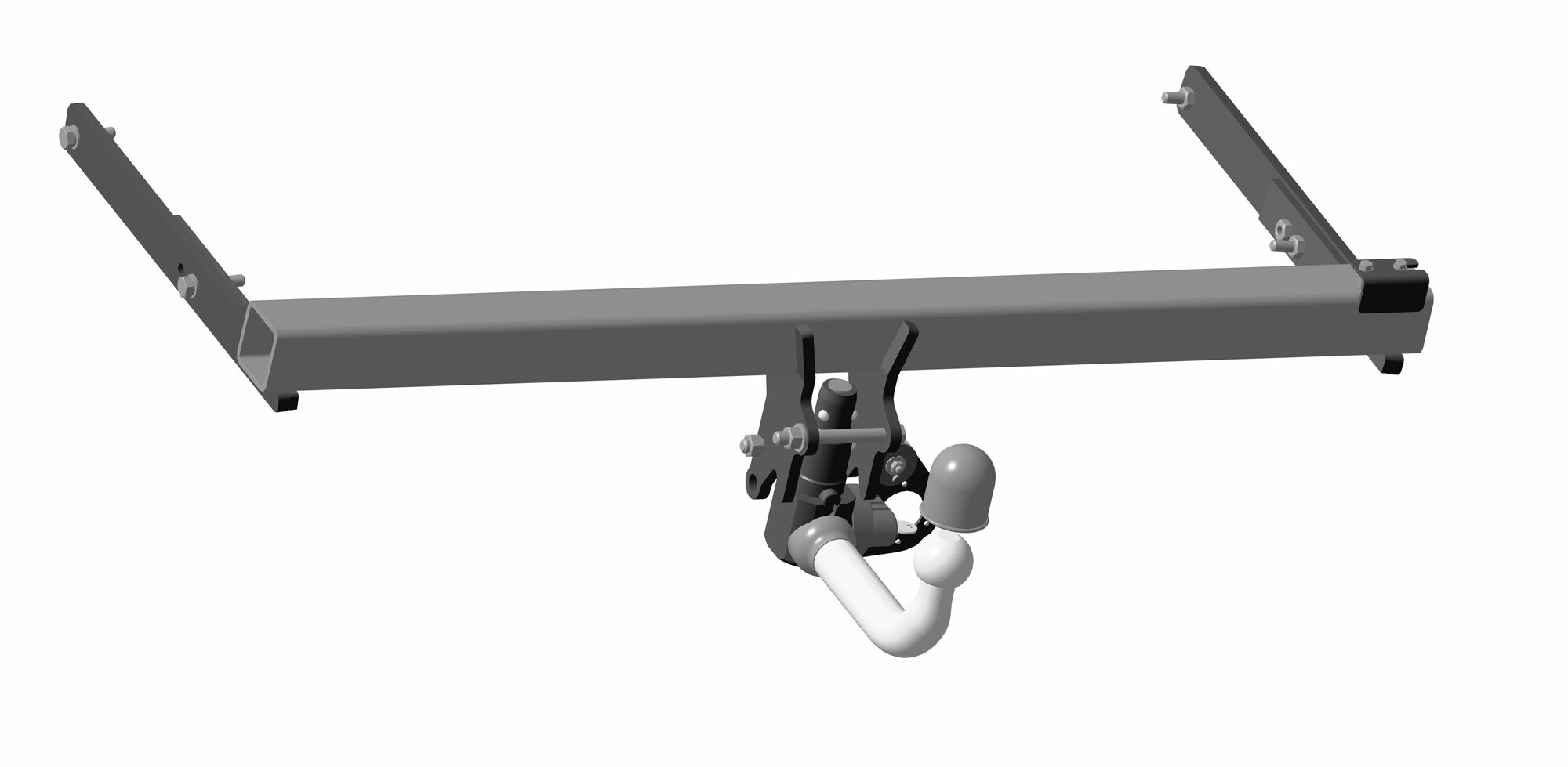 Фаркоп для Volkswagen Tiguan (2016-), Skoda Kodiaq (2017-), Skoda Karoq (быстросъемный крюк)