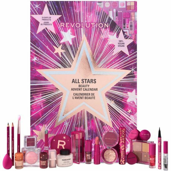 Адвент календарь Makeup Revolution All Stars Beauty Advent Calendar 24 Days