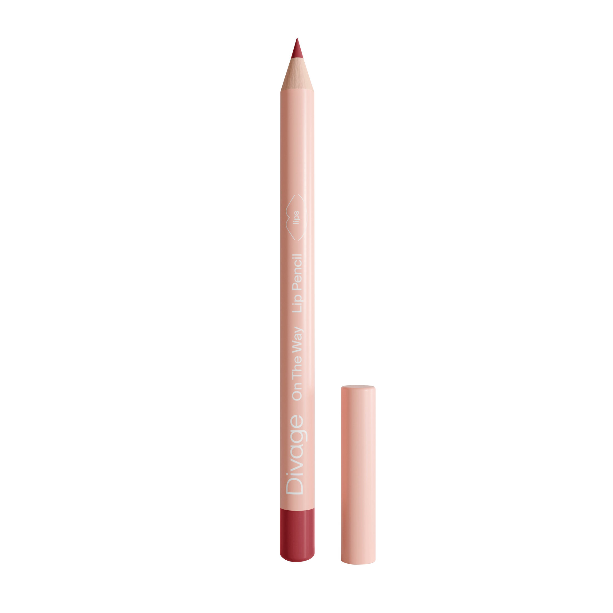 Карандаш для губ Divage On The Way Lip Pencil Тон 11 red красный