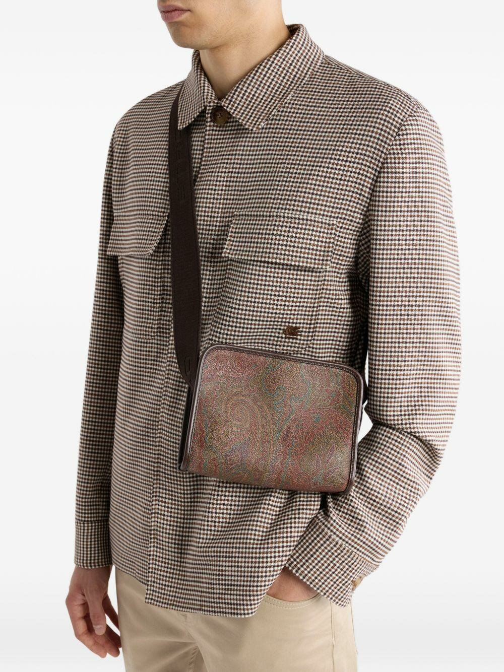 Сумка ETRO, коричневый — фото 1