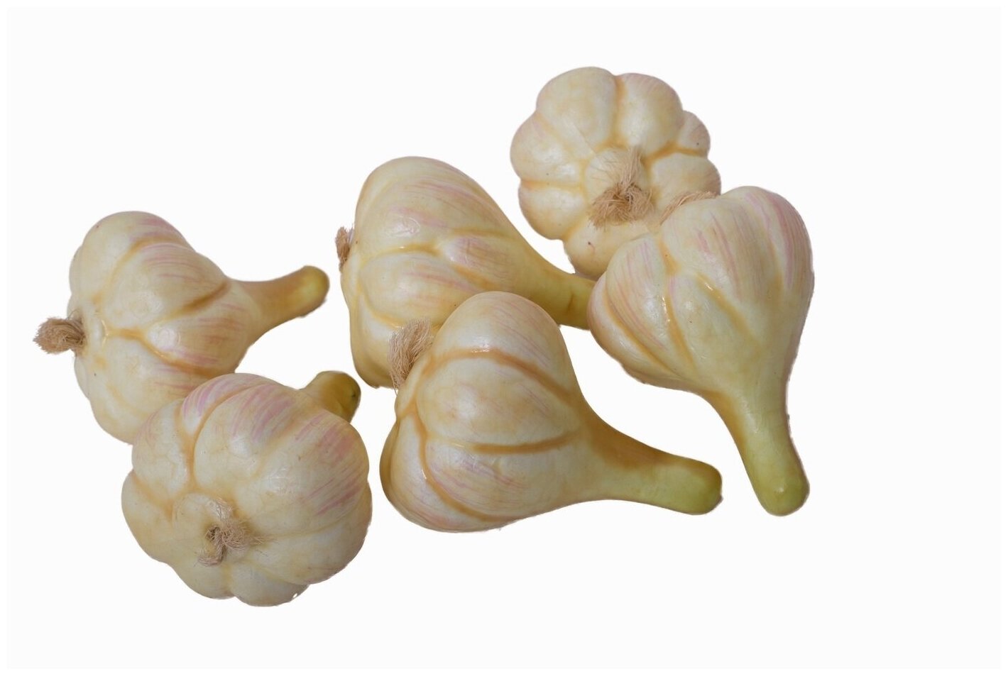 Искусственный муляж чеснока Holodilova К-00-71-1, пенопласт, 6 шт, белый