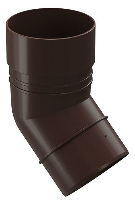 Колено 45 градусов Docke PREMIUM, Шоколад