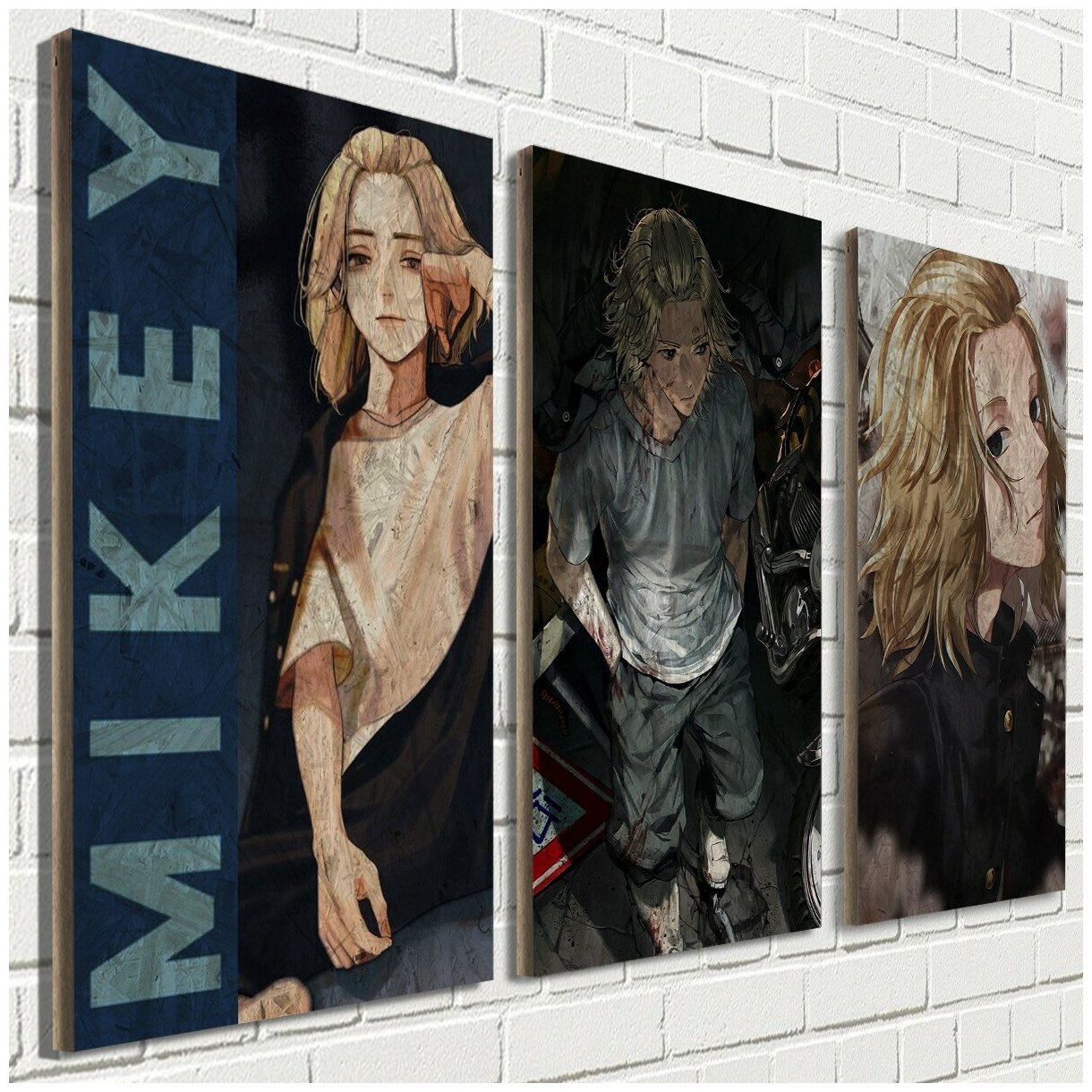 Модульная картина аниме Токийские мстители (Майки, Mickey) - 1015