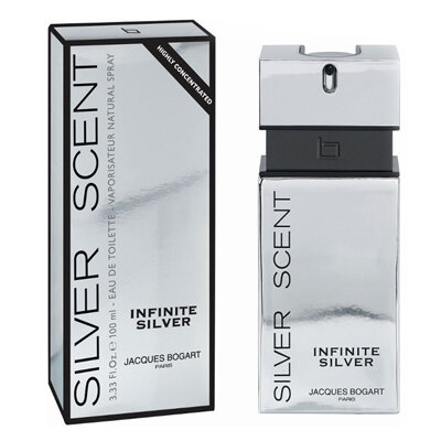 Туалетная вода Jacques Bogart Silver Scent Infinite Silver 100 мл. + спрей д/тела 200 мл.