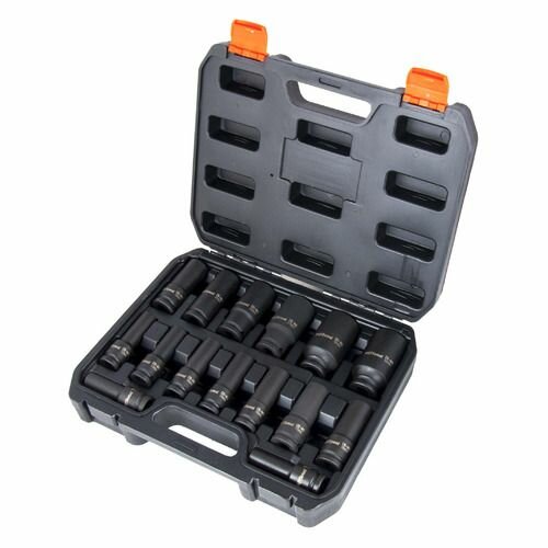 Набор торцевых головок Av Steel AV-721415 в компл:15 предметов