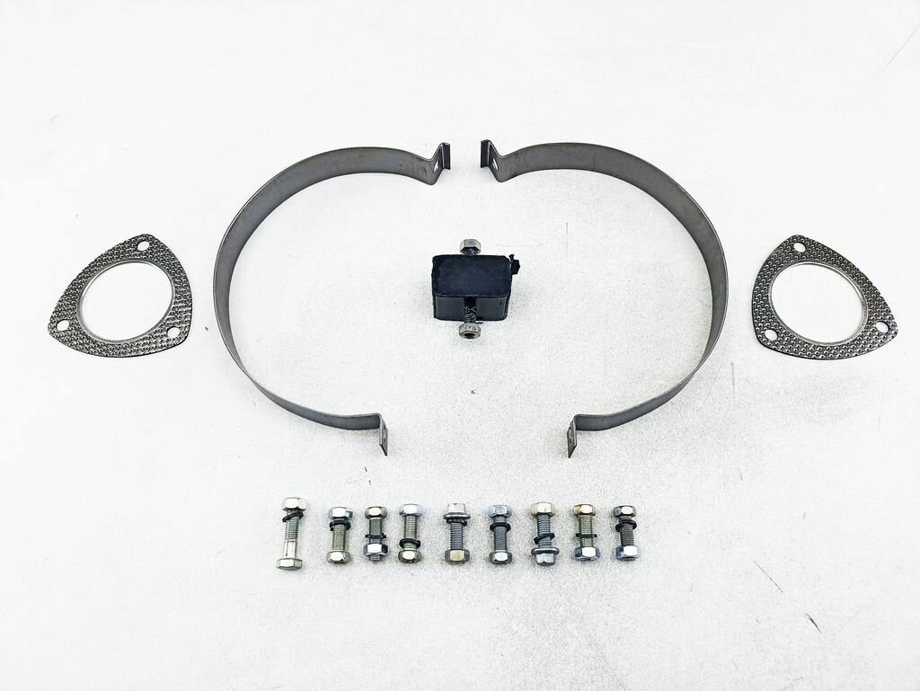 Комплект установочный глушителя для а/м УАЗ Патриот с для двигателя ЗМЗ 40904 евро-3 (с 2008 по 2012)