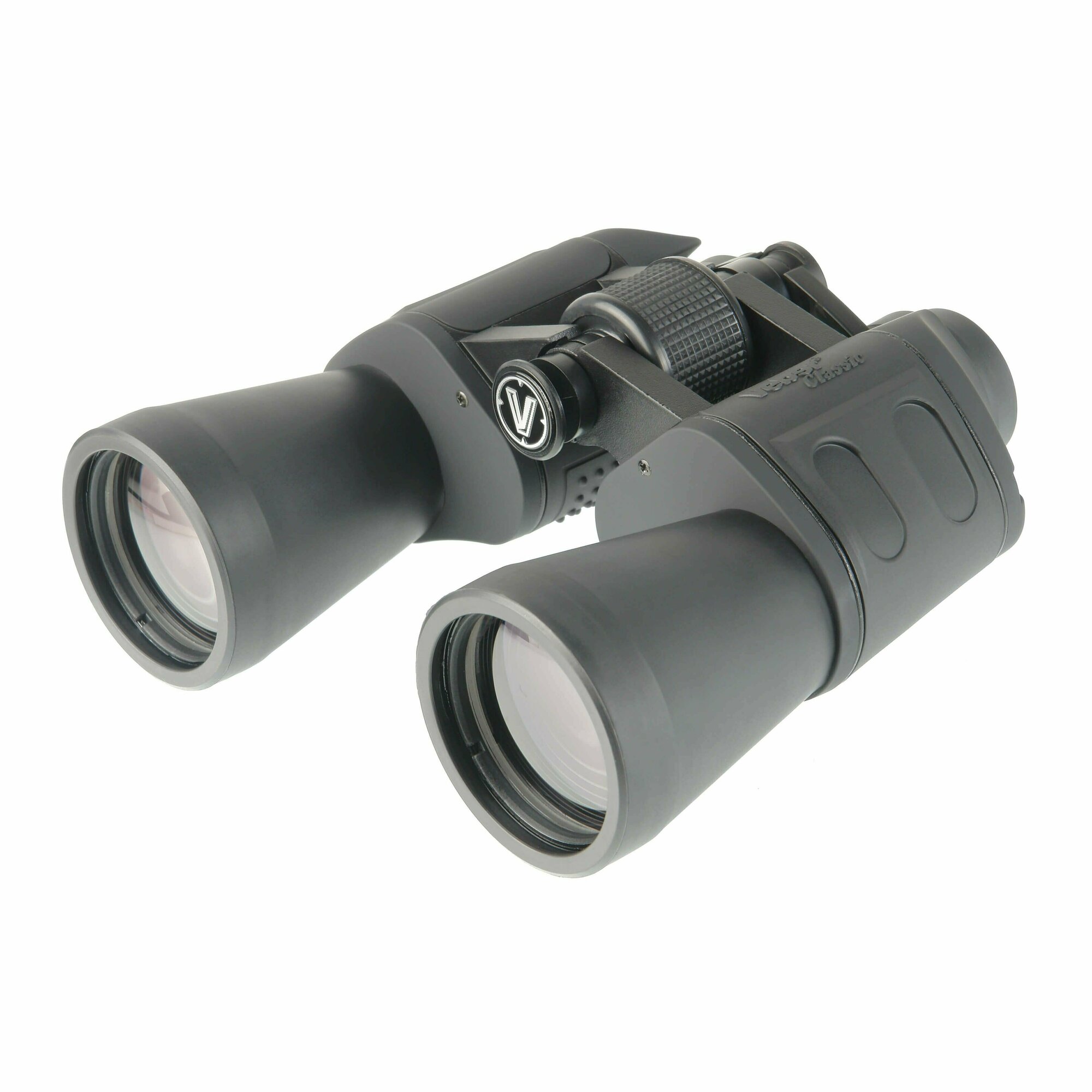 Бинокль мощный Veber Classic БПЦ 16x50 VR серый с увеличением 16х, мощный профессиональный, для охоты, рыбалки, туристический, универсальный, тактический