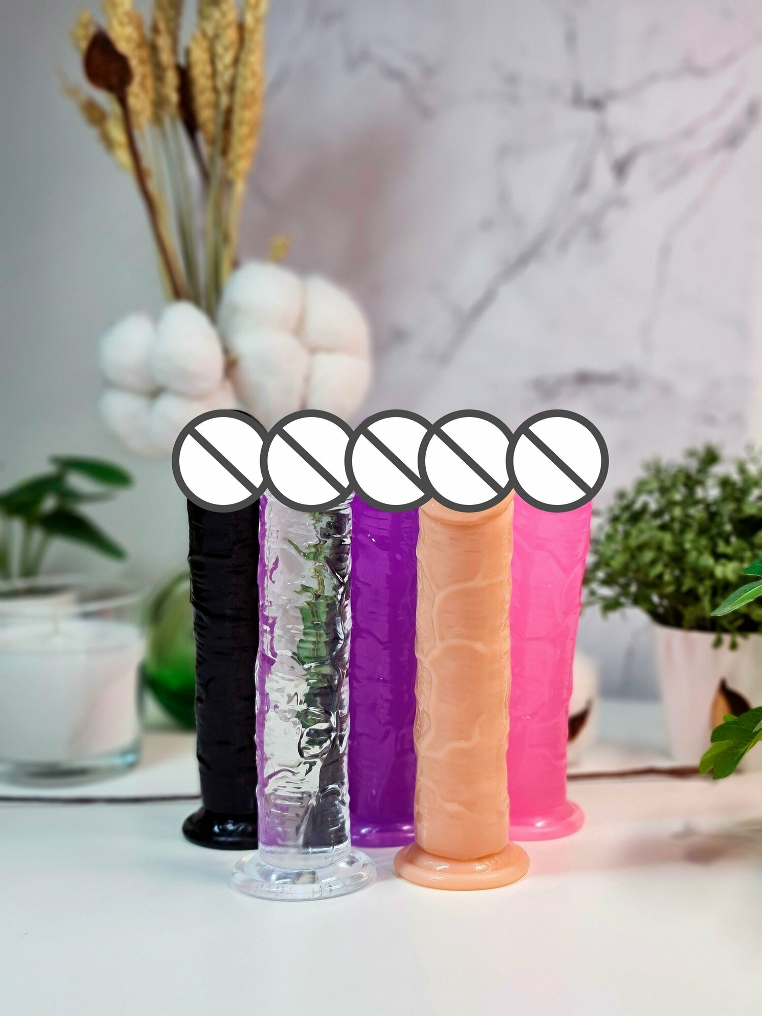 Фаллоимитатор Magic toy дилдо, силиконовый, розовый, без вибрации, 22 см, размер L, без яичек