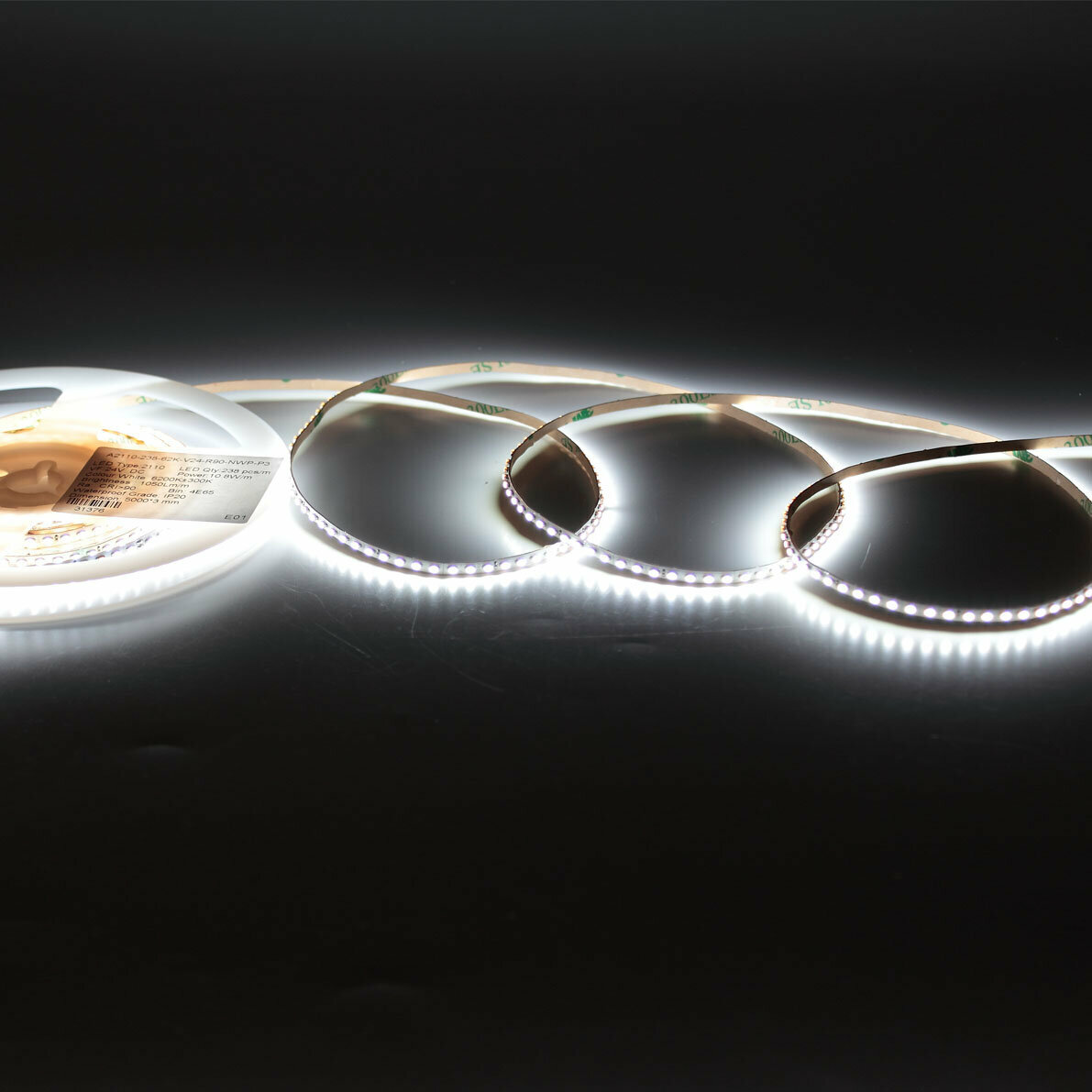Светодиодная лента LUX class, 2110, 238led/m, P3, white, 24V, IP20, CRI>90, A227