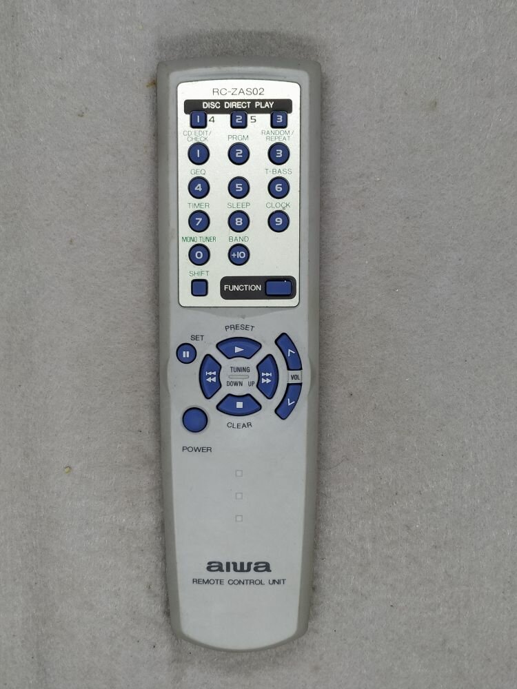 Оригинальный Пульт д-у Aiwa RC-ZAS02