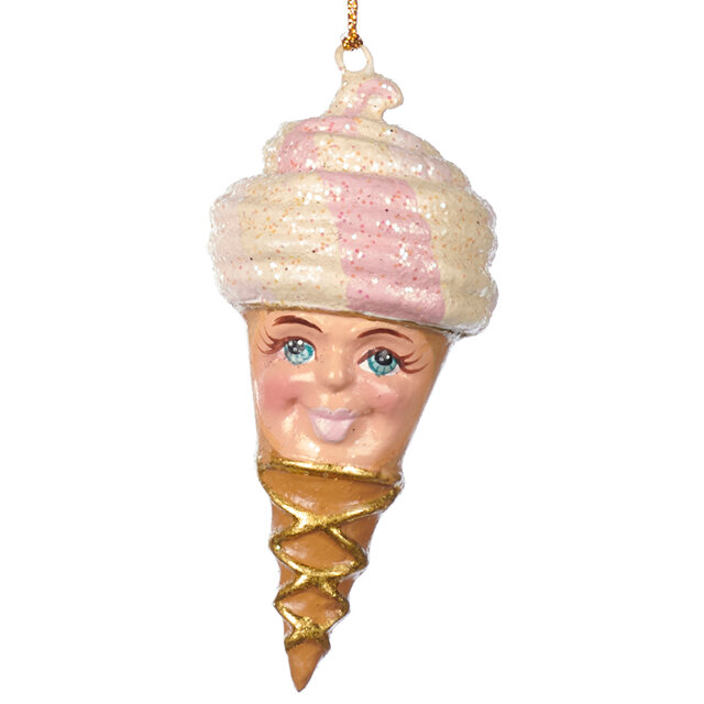 Елочная игрушка Мороженое Малиновый Миф - Cabriolet a Glace 10 см, подвеска, Goodwill (Гудвилл), B89151-1