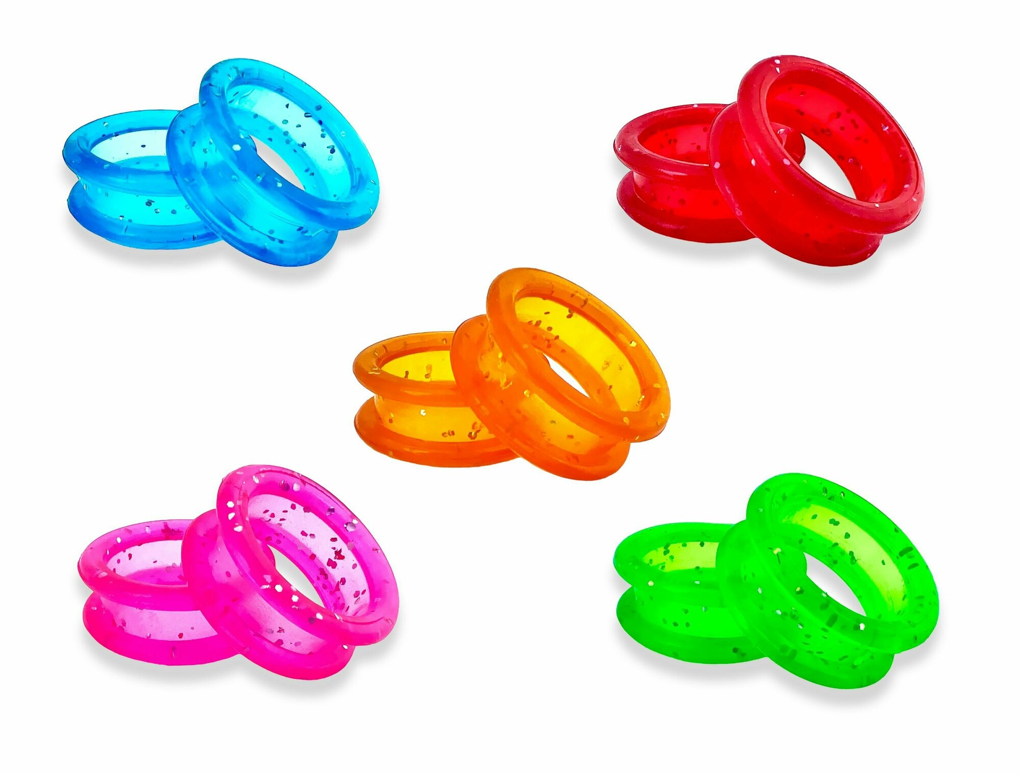 Вставки для ножниц кольца силиконовые TUKKO Style