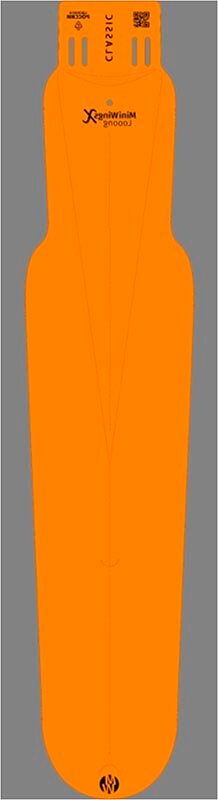 Mini Wings Велосипедное крыло Mini Wings Looong X (Classic оранжевый)