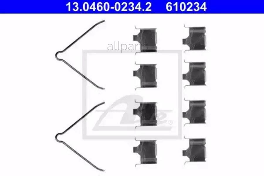 ATE 13-0460-0234-2 Ком/кт монтажный тормозн. колодок