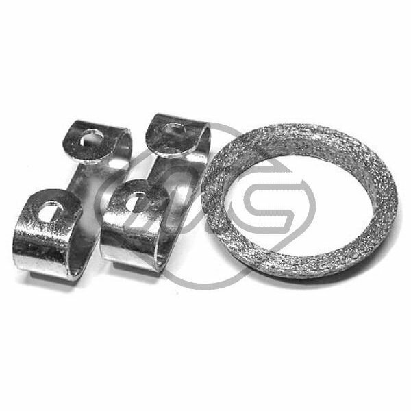 Монтажный комплект, труба выхлопного газа, METALCAUCHO 02779 (1 шт.)