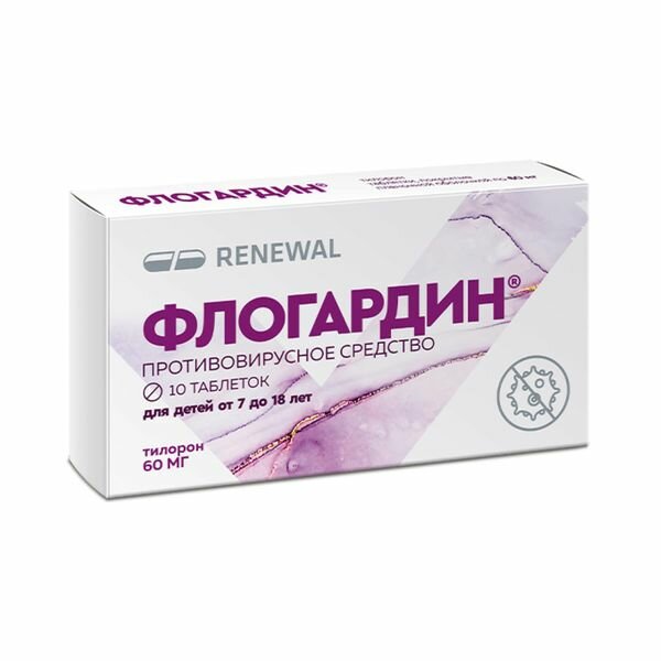 Флогардин таблетки п/о плен. 60мг 10шт