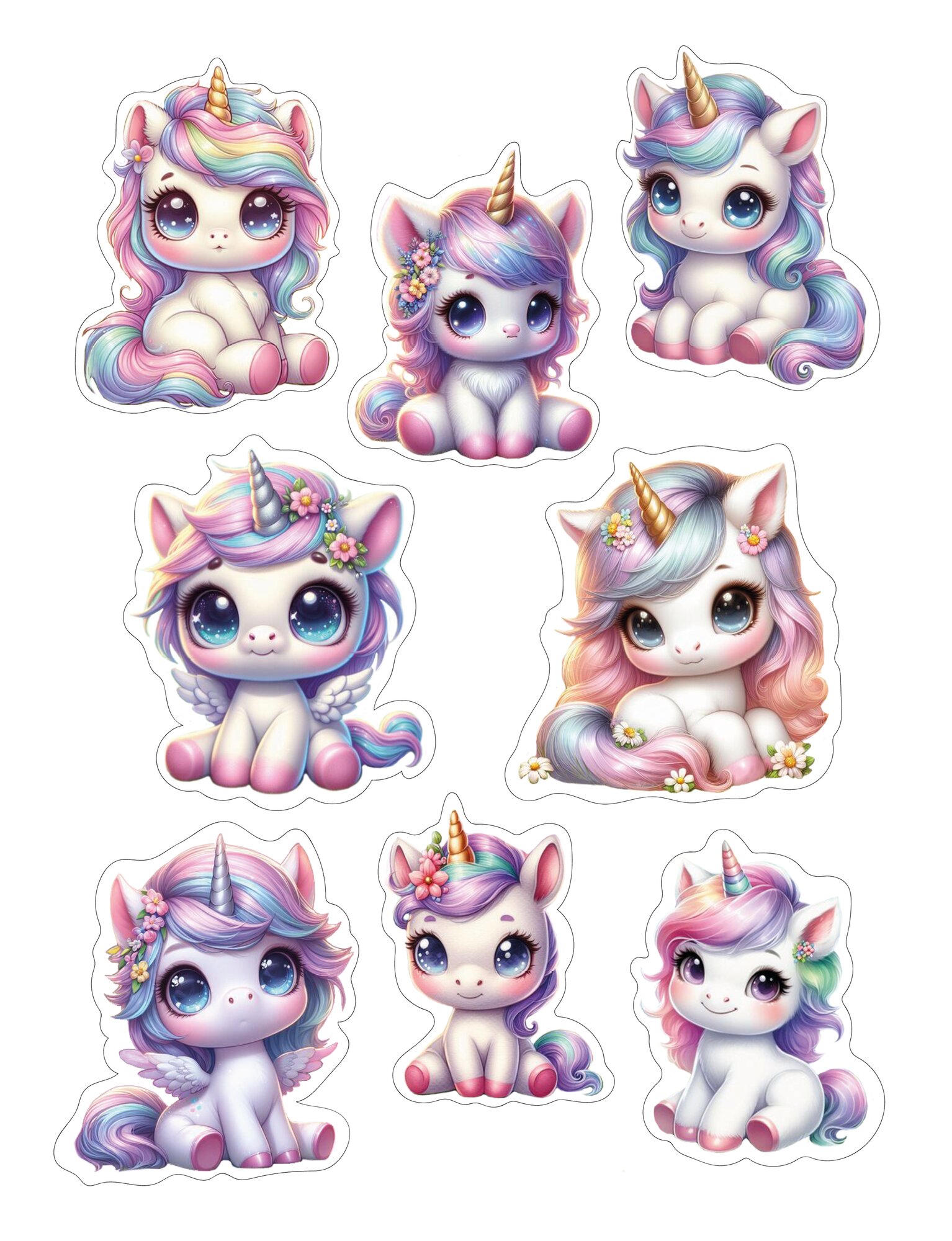 Наклейка интерьерная Пони