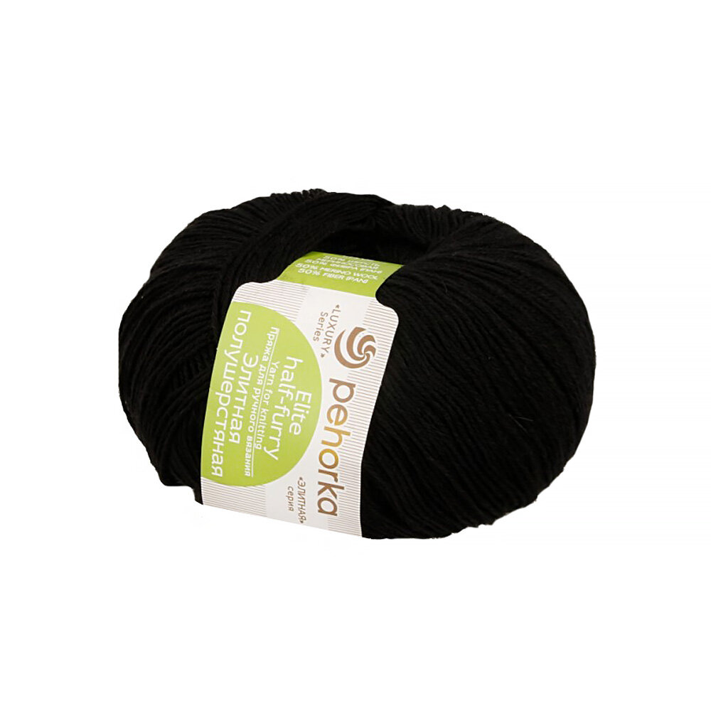 Пехорская ПТ Элитная полушерстяная пряжа 50% мериносовая шерсть 50% акрил 400 м 50 г цвет №494 св. хаки (1шт)