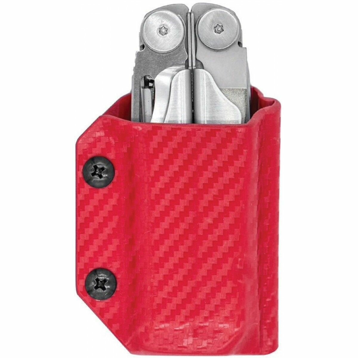 Чехол для мультитула Leatherman Wave из кайдекса Clip & Carry (Red CF)