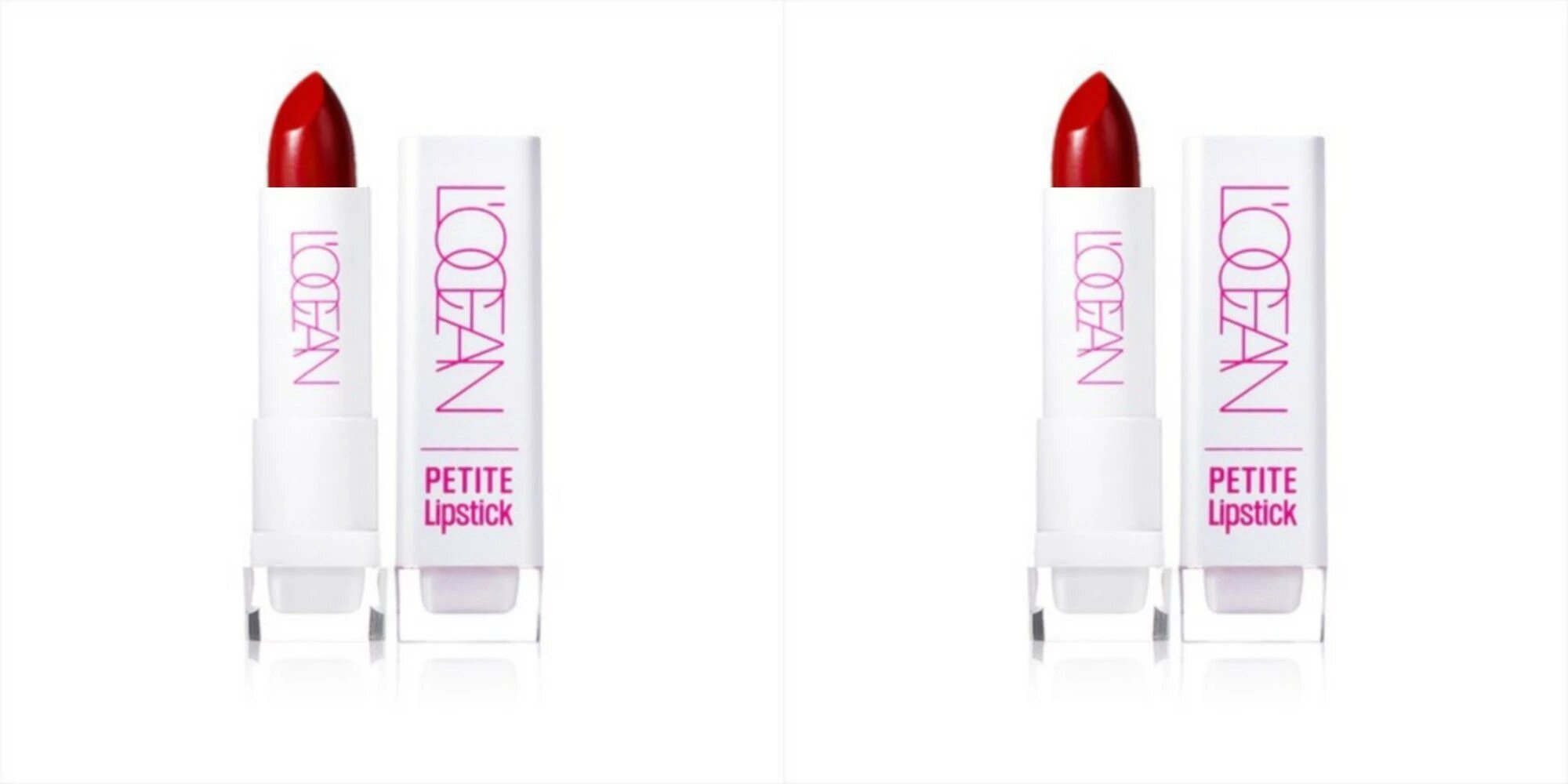 Помада для губ L’ocean Petite Lip Stick 01 Red Callisto, 3,7 г, 2 шт
