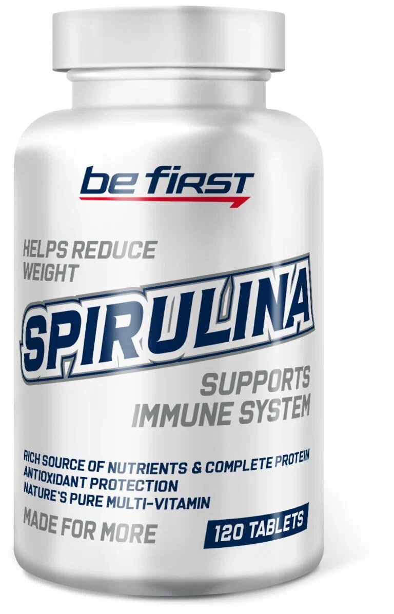 Be First Spirulina 120 tab