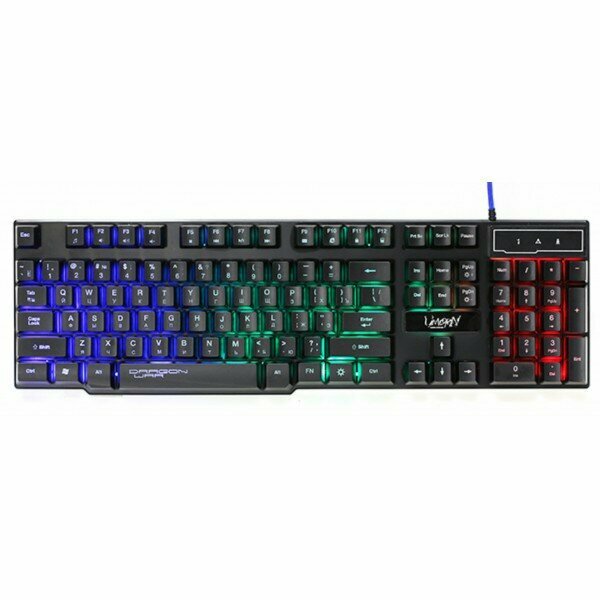 Клавиатура Qumo Dragon War Unicorn K01 проводная, USB Type-A, чёрный