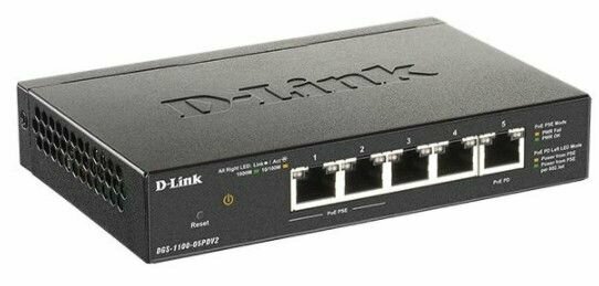 Коммутатор D-Link DGS-1100-05PDV2/A1A