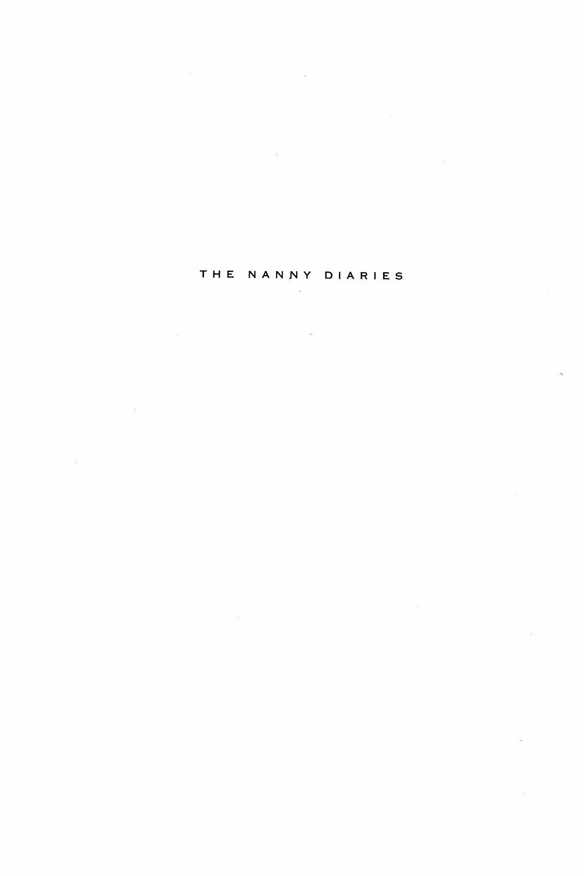The Nanny Diaries — фото 1