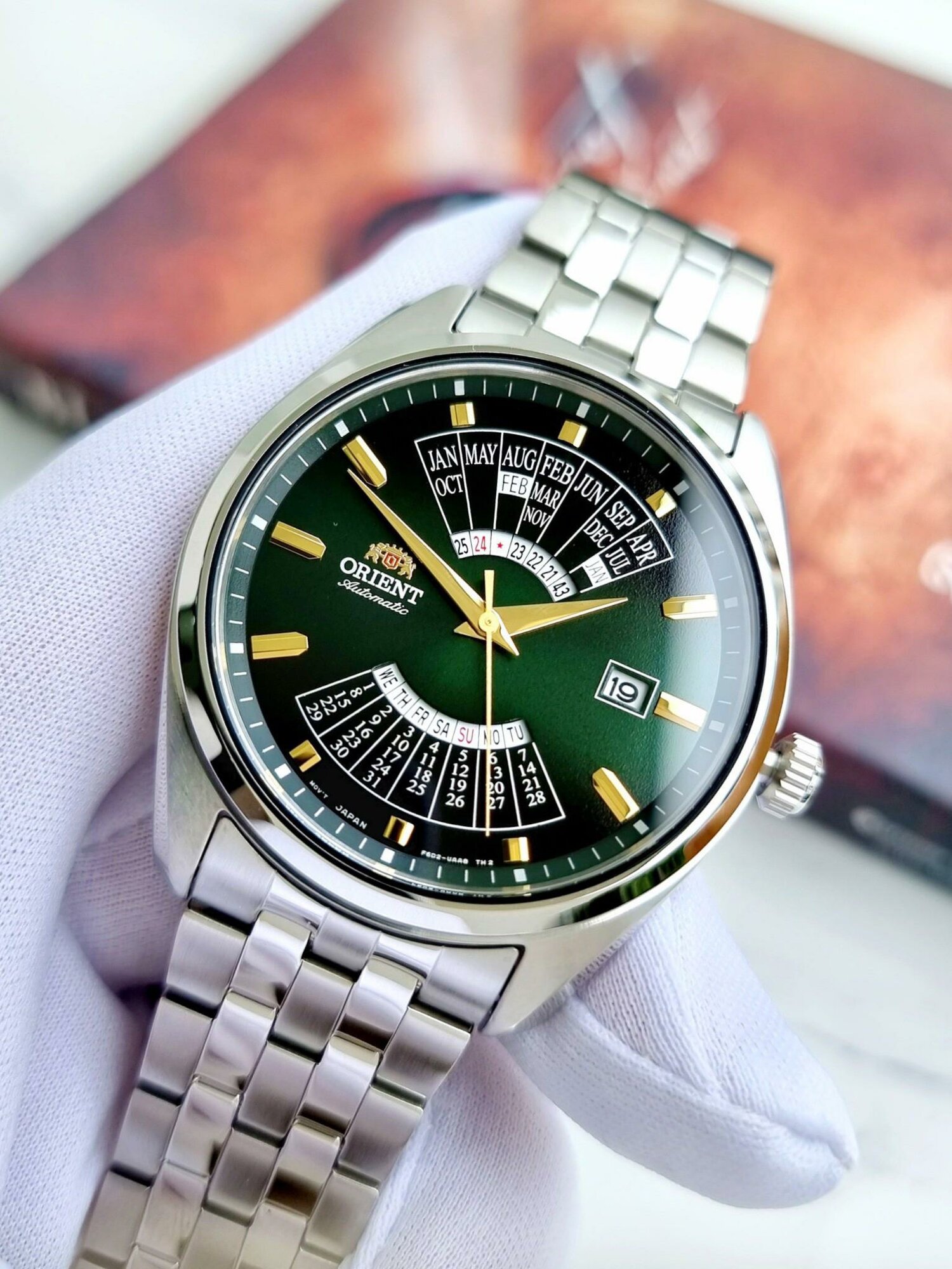 Наручные часы ORIENT Automatic, серый металлик — фото 1