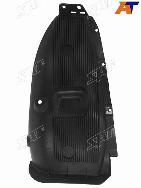 Подкрылок SAT STHNS1064L2, для Hyundai Solaris/Accent 10-14, задний, левый, чёрный Задняя часть