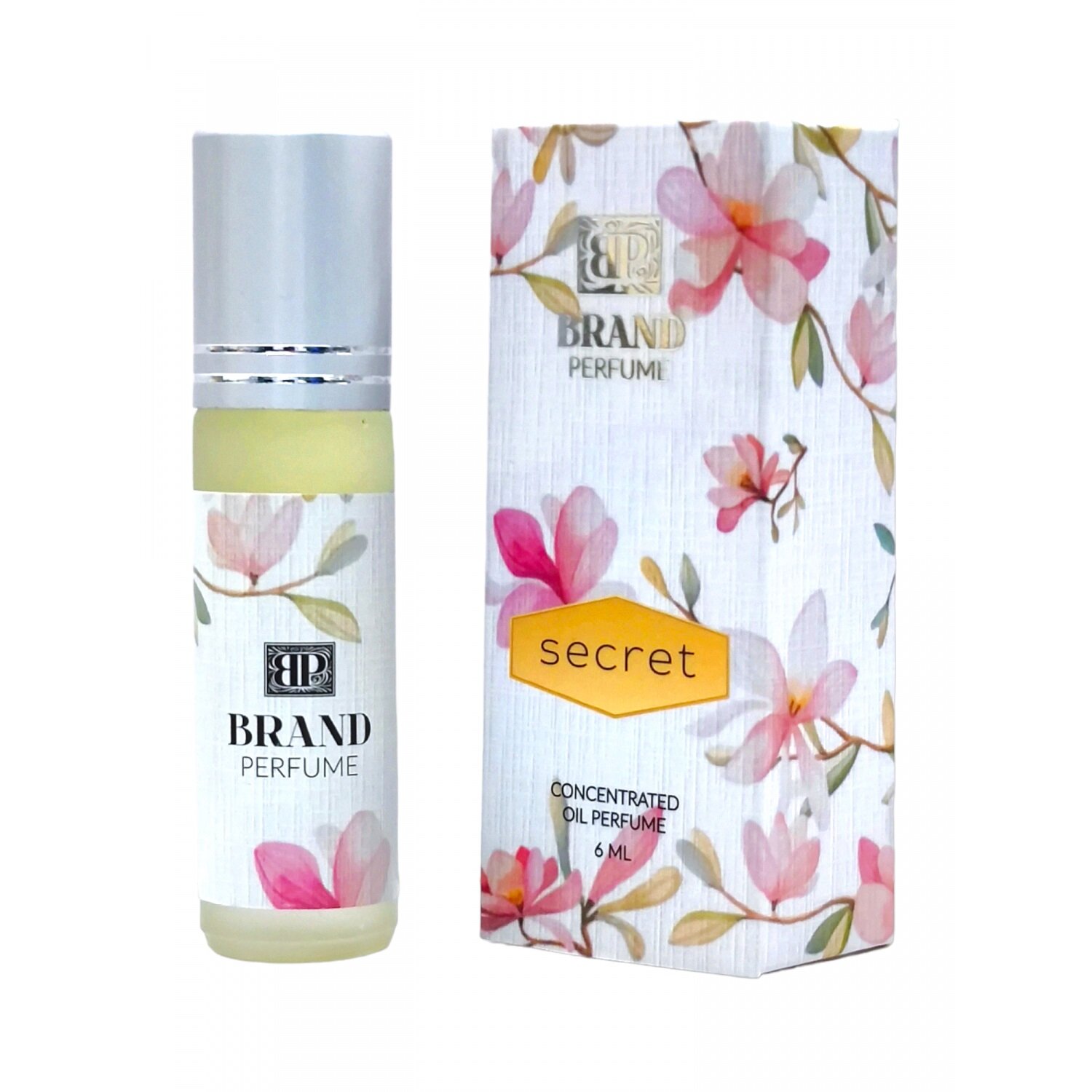 SECRET Concentrated Oil Perfume, Brand Perfume (Концентрированные масляные духи), ролик, 6 мл.