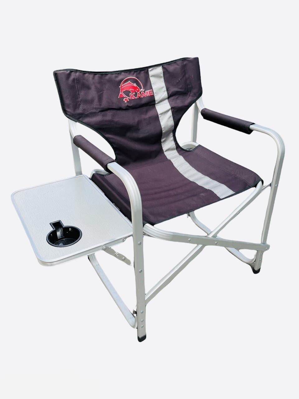 Кресло KAME со столиком и подстаканником, фиолетовое