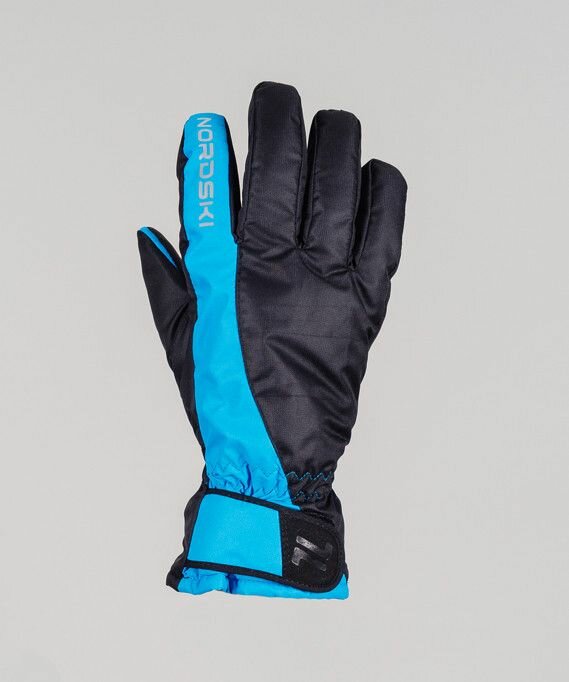 Перчатки Nordski Arctic Black/Blue Membrane NSV251170, XS
