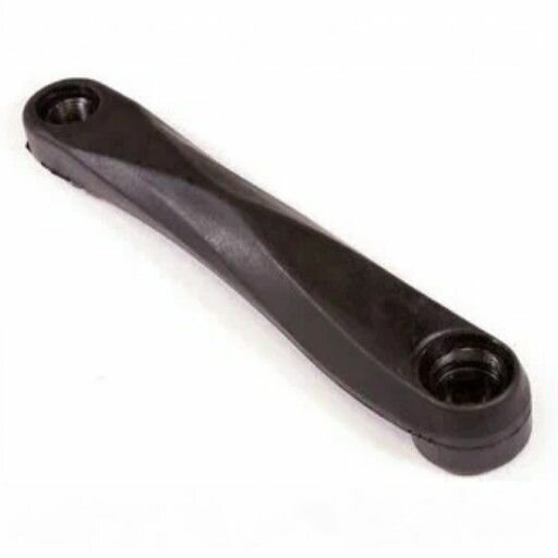 Шатун левый TRIX 170мм, сталь/пластик, резьба 9/16", "ромб", черный