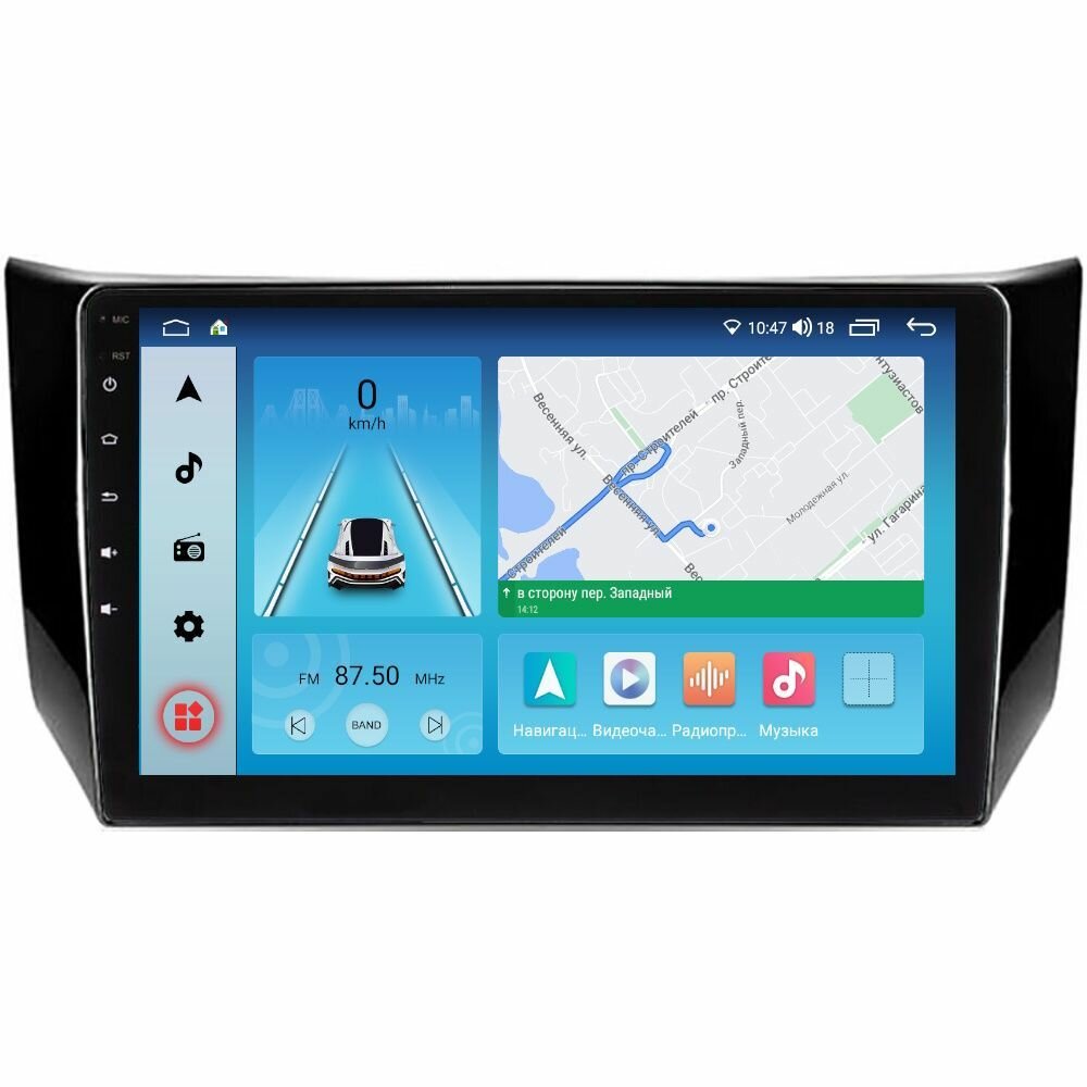 Магнитола Epic T18 Nissan Sentra (B17) 2013-2019 - Android 12 - Процессор 8 ядерный - Память 4+64Gb - Carplay - DSP 36 полос - 4G(Sim)